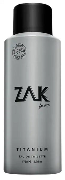 ZAK FOR MEN TITANIUM EAU DE TOILETTE 175ML | Anwar Store