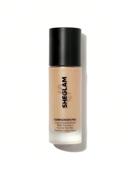 SHEGLAM COMPLEXION PRO LONG LASTING BREATHABLE MATTE FOUNDATION-ALMOND