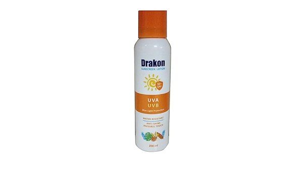 DRAKON SUN SCREEN LOTION SPF50 SPRAY 200ML | Anwar Store