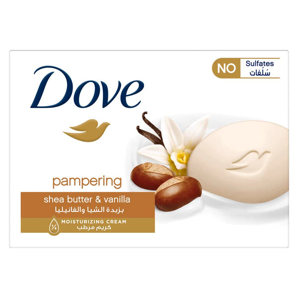 DOVE PAMPERING SHEA BUTTER & VANILLA BAR SOAP 90G | Anwar Store