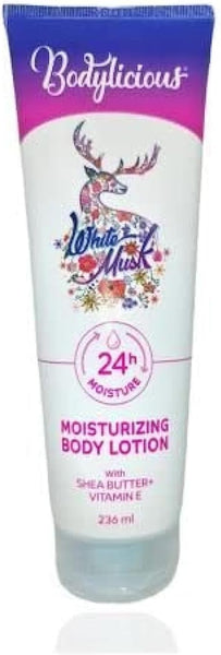 BODYLICIOUS WHITE MUSK MOISTURIZING BODY LOTION 236ML | Anwar Store