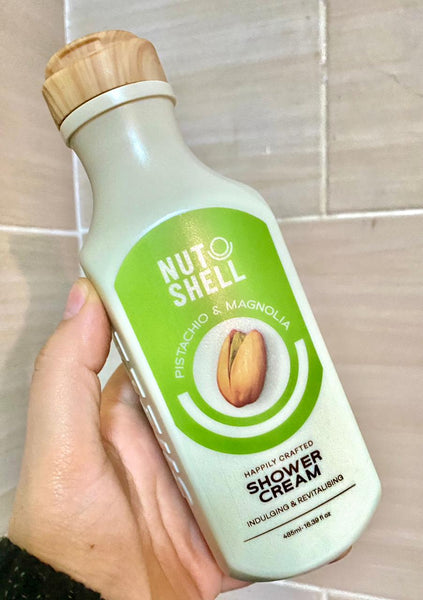 NUT SHELL PISTACHIO & MAGNOLIA SHOWER CREAM 485ML | Anwar Store