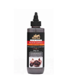 FASTER BLACK GARLIC ADVANCE SHAMPOO & CONDITIONER 2IN1 200ML