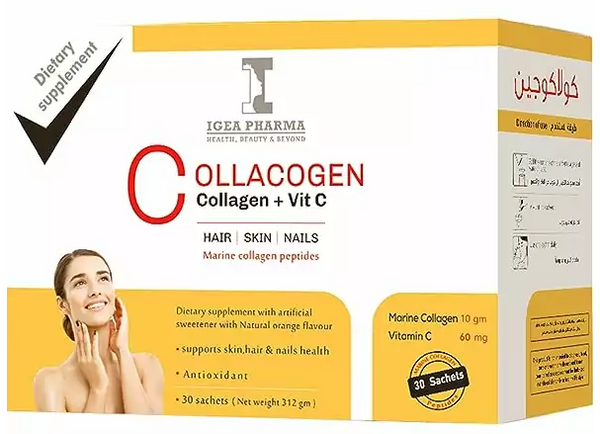 COLLACOGEN COLLAGEN+VIT C 30 SACHET | Anwar Store