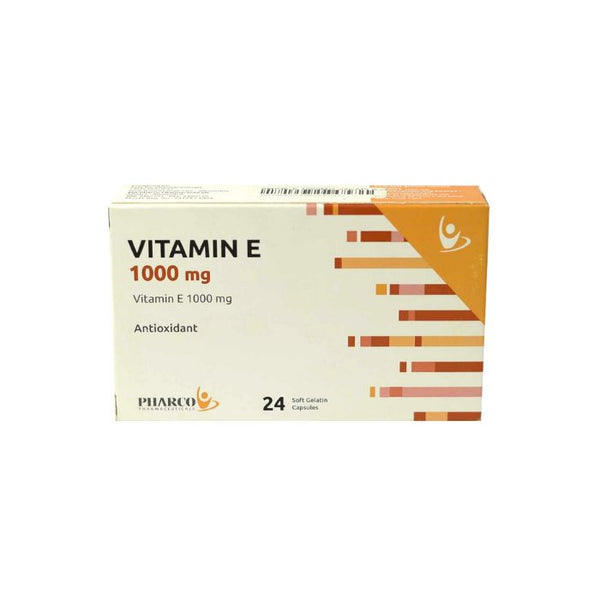 VITAMIN E 1000 MG 24 Capsules | Anwar Store