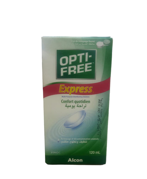 Opti-free express solution 120ml | Anwar Store