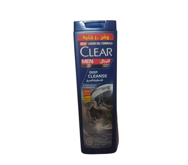 CLEAR DEEP CLEAN ANTI-DANDRUFF SHAMPOO WITH ACTIVATED CHARCOAL AND MINT ...