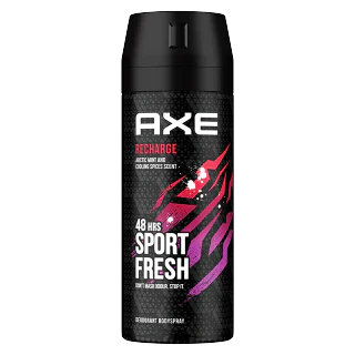 AXE RECHARGE SPORT FRESH 48HRS SPRAY 150ML | Anwar Store