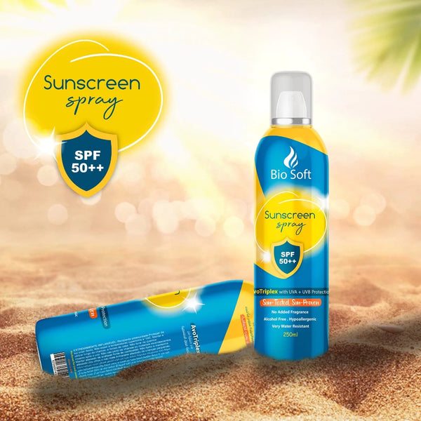 BIO SOFT SUNSCREEN SPRAY SPF 50++ 250 ML | Anwar Store