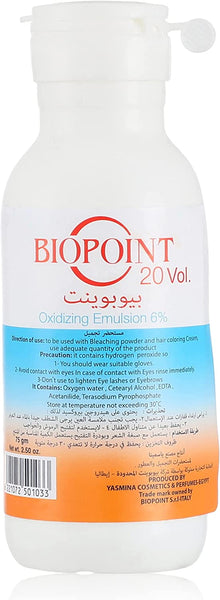 Biopoint 20 OXIDIZING EMULSION 6% 75GM | Anwar Store