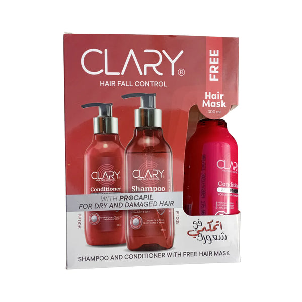 CLARY SHAMPOO & HAIR MASK & CONDITIONER OFFER | Anwar Store