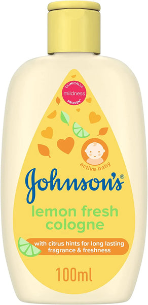 Johnson's Baby Cologne, Lemon Fresh - 100 ml | Anwar Store
