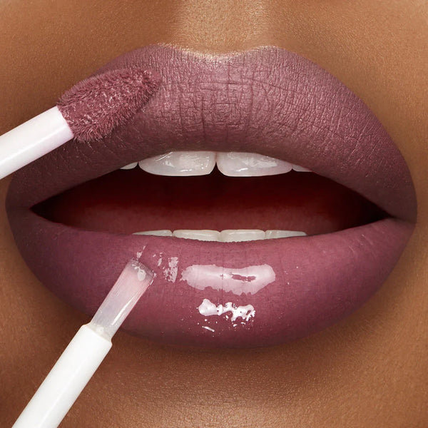 KIKO Unlimited Double Touch Liquid lipstick 121 Dark Rosy Chestnut