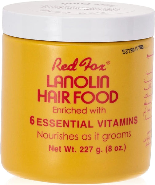 Red Fox Lanolin Hair Food, 8Oz | Anwar Store